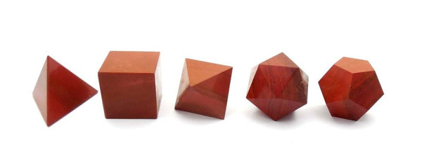 Red Jasper Sacred Geometry Set - Soul Sparks